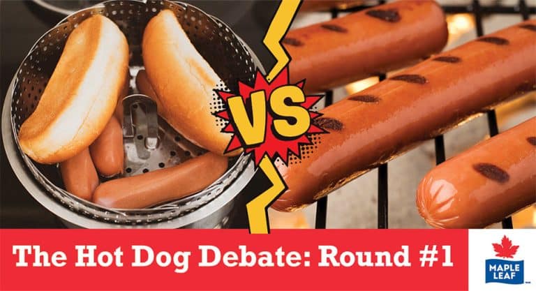 What's the best way to cook hot dogs? | Maple Leaf Foods