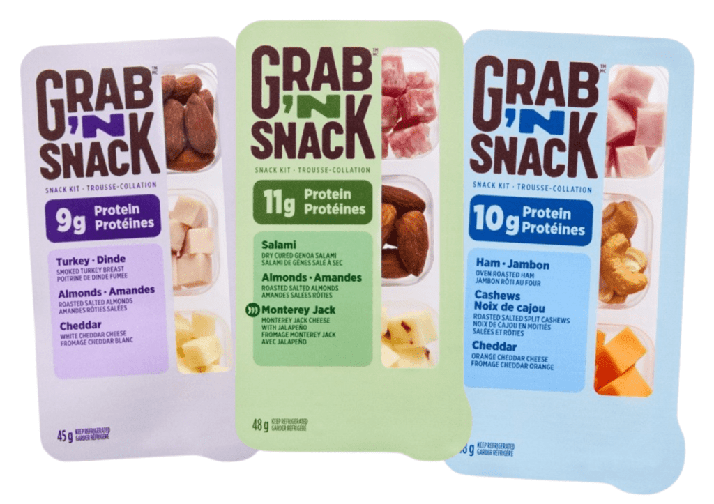 Grab ’N Snack™ kits, brand | Maple Leaf Foods
