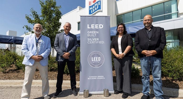Our Hamilton plant earns LEED silver certification | Maple Leaf Foods